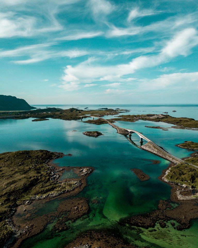 Aerial photo of a water lagoon | Pixeor – Large Collection of ...