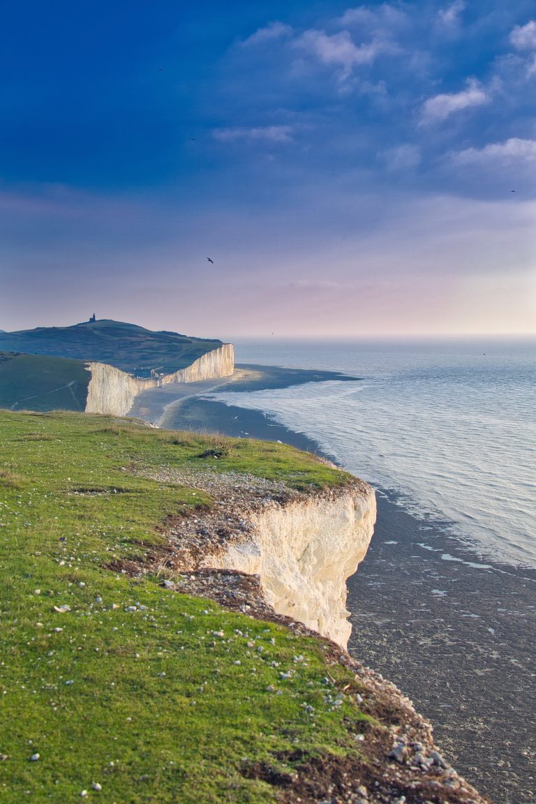 Cliffs near the body of water | Pixeor – Large Collection of ...